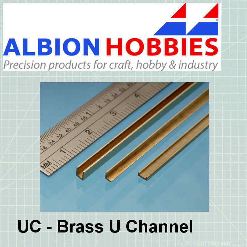 Brass U Channel 1mm Brass U Channel 1mm
