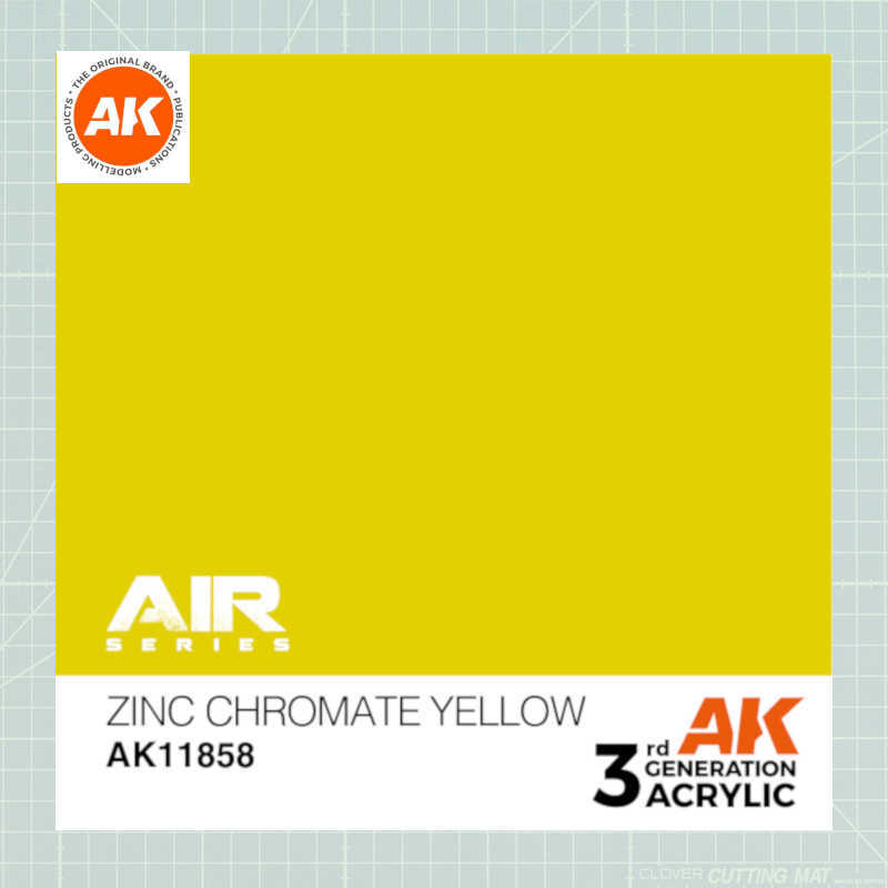 Acrylic Paint Zinc Chromate Yellow – AIR – הוביטק